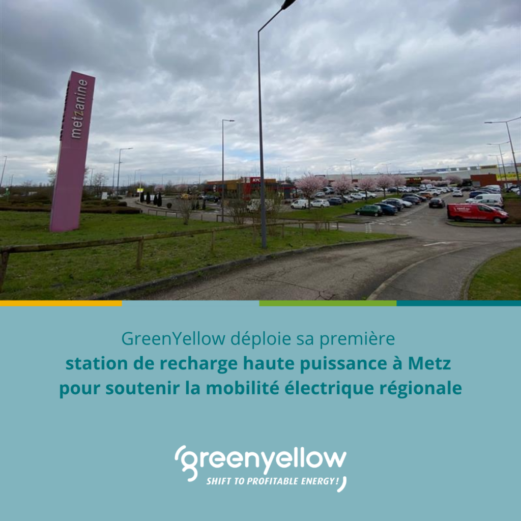 GreenYellow déploie ses premières bornes de recharge haute puissance dans le Grand Est grâce à ...